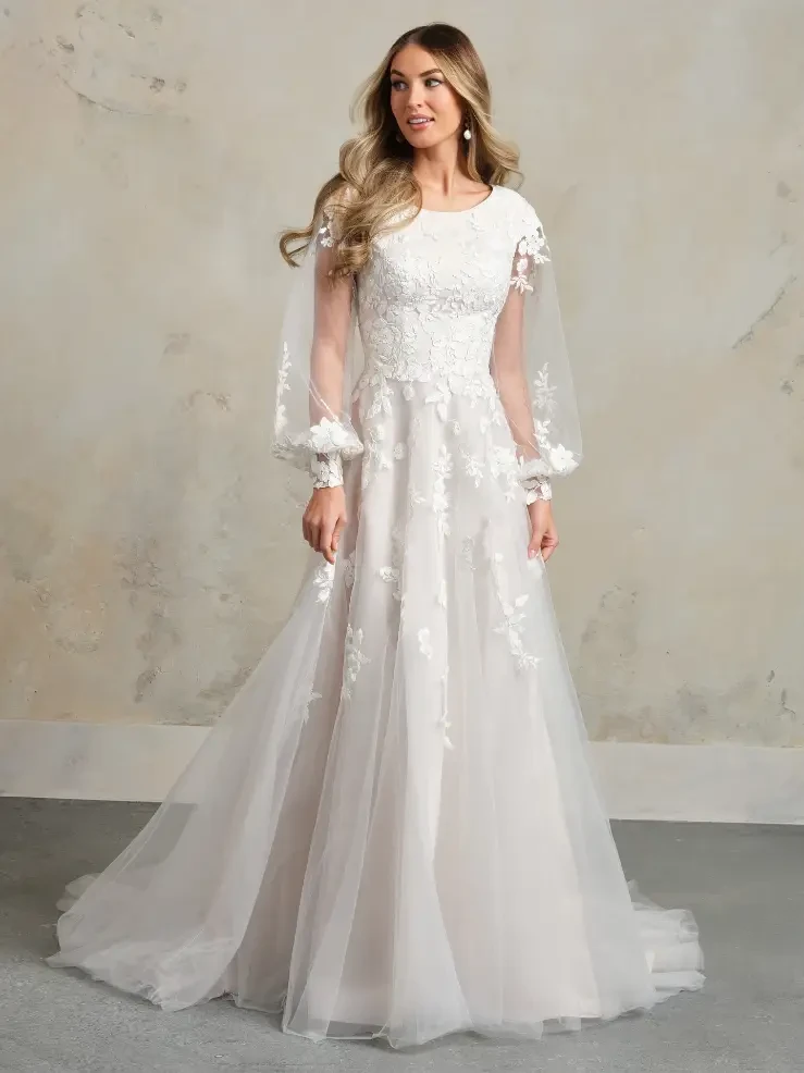 Rebecca Ingram Modest Under 1500 Plus Plus Size Dresses | Fantasy Bridal